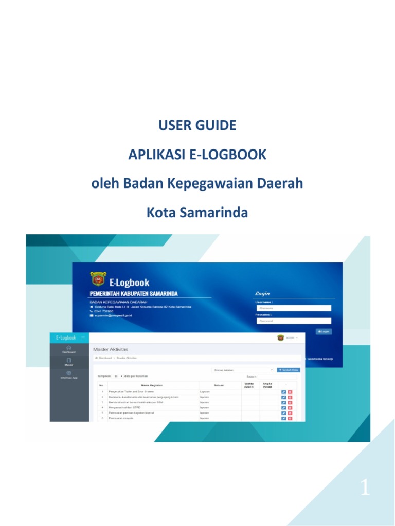 User Guide E-Logbook | PDF