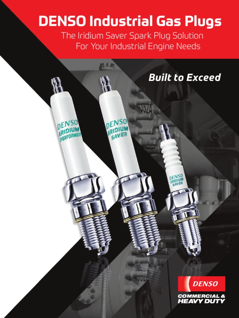 DENSO Industrial Gas Plug Brochure | PDF | Materials | Chemistry