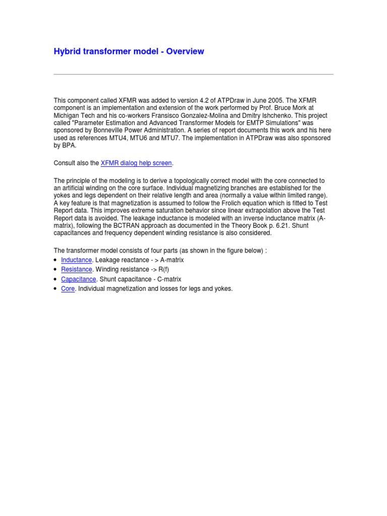 Hybrid Transformer Model | PDF