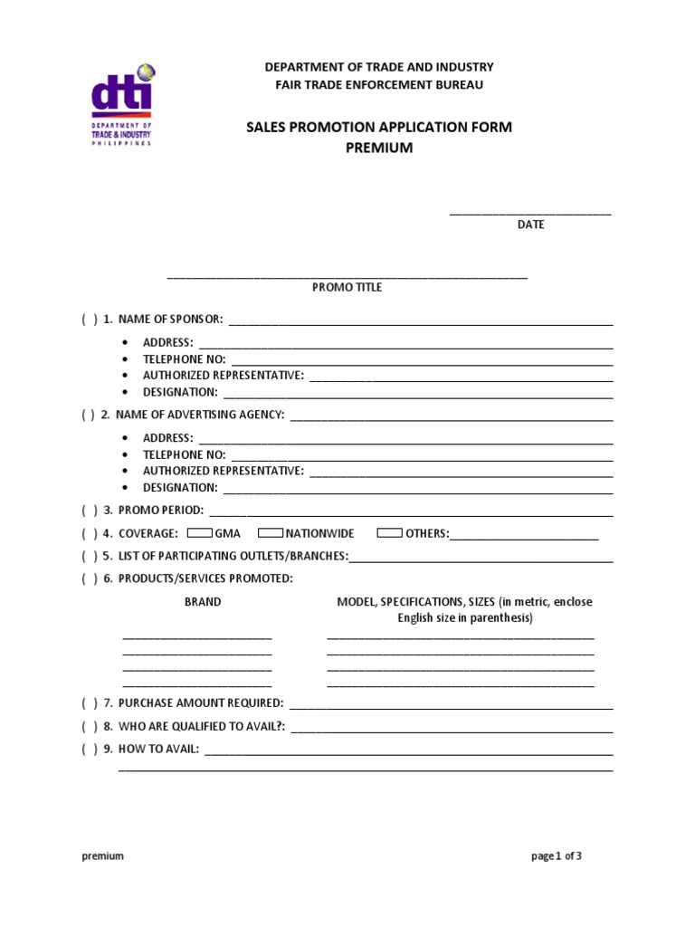Dti Form 010101 | Advertising | Insurance