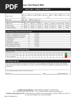 Hydrostatic Test Report Form - 201211201035009705 PDF | PDF