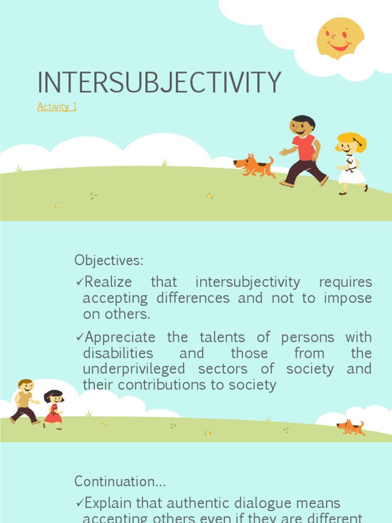 Inter Subjectivity | Morality | Jurisprudence