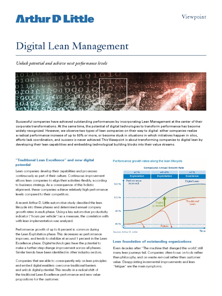 ADL Digital Lean Management | PDF | Lean Manufacturing | Business Process