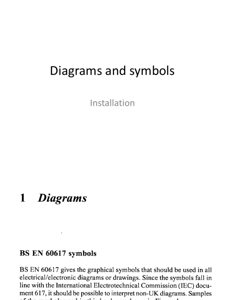 Diagrams and Symbols: Installation | PDF