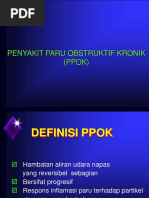 Laporan Pendahuluan Ppok (Penyakit Paru Obstruktif Kronik) | PDF