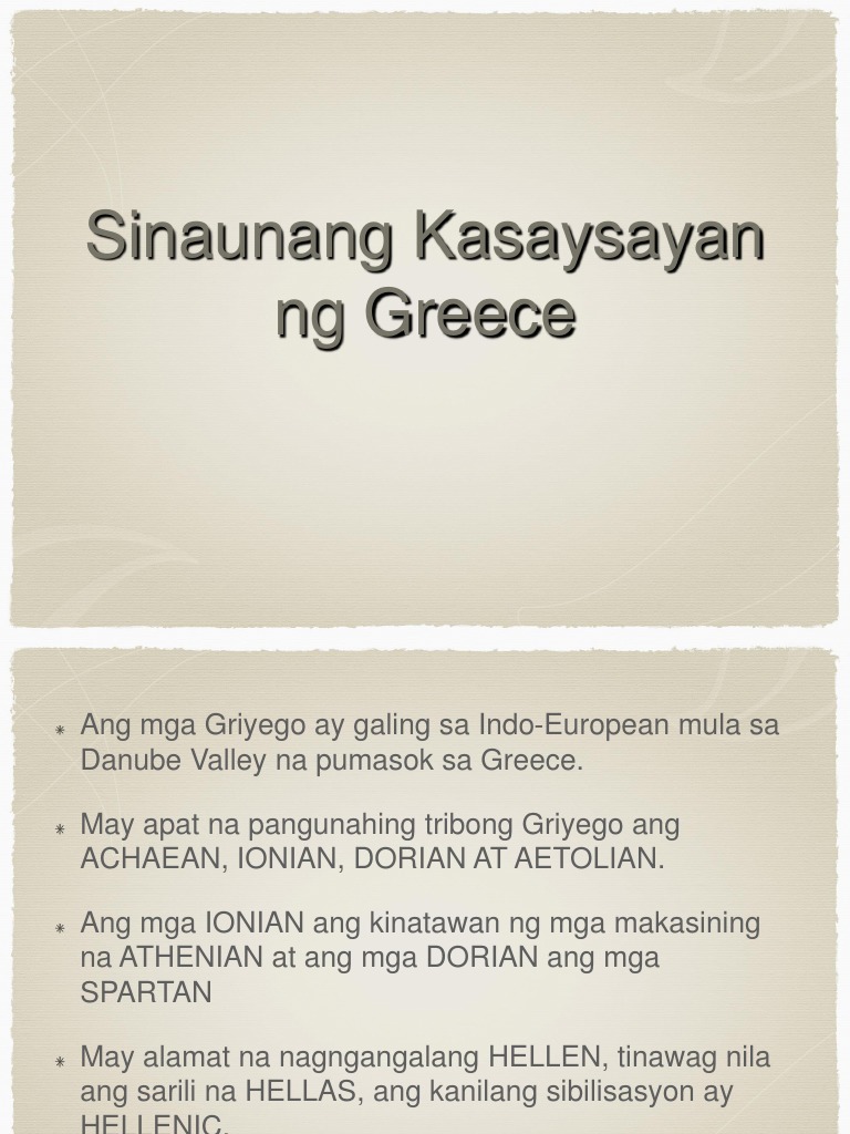 Labanan Sa Greece Gga 1 | PDF