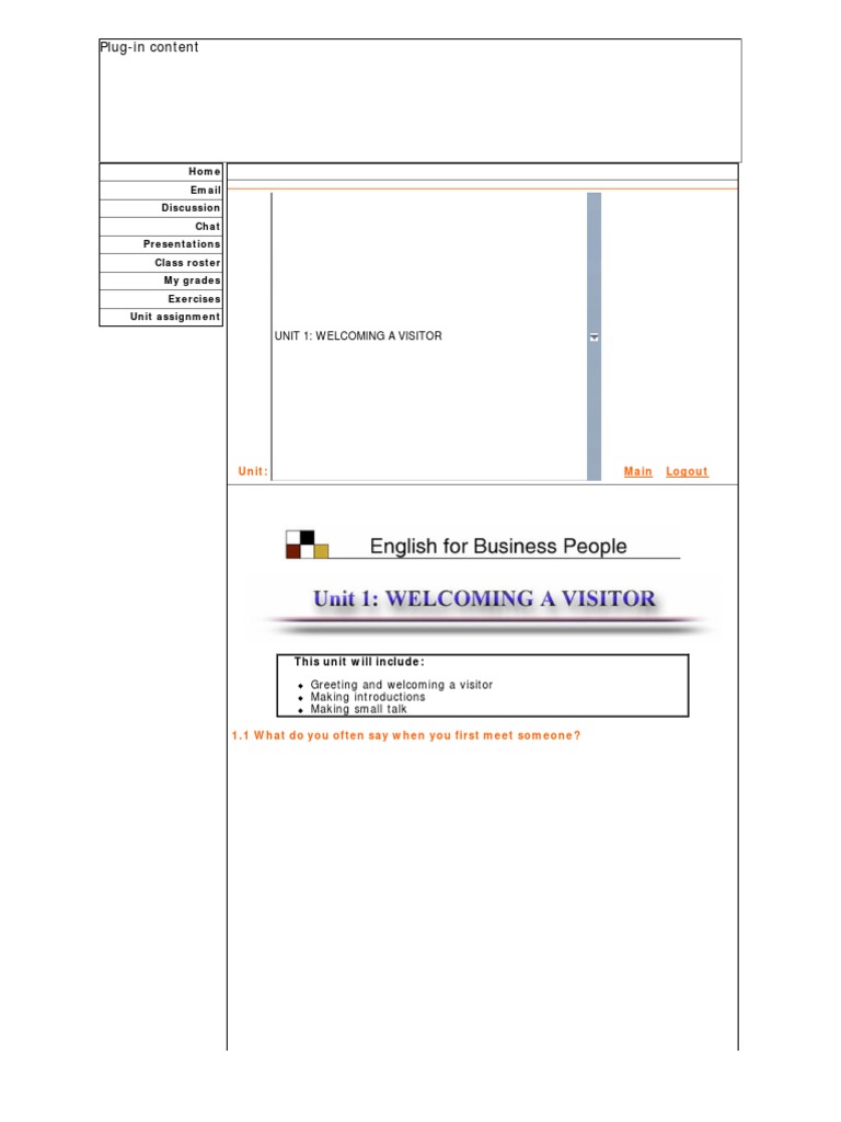 Business English Basics | PDF | Conversation