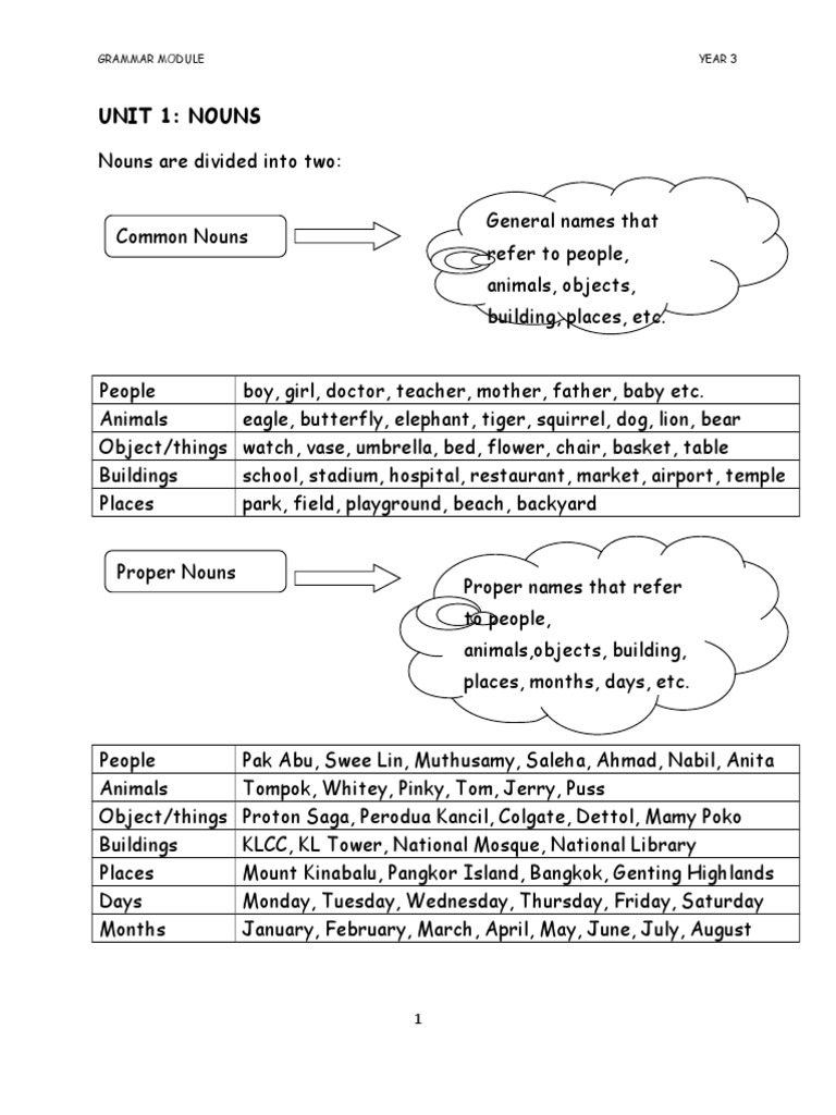 Grammar Module | PDF | Pronoun | Grammatical Number