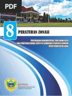 Tabel ITBX Dan Ketentuan Kegiatan Penggunaan Lahan | PDF