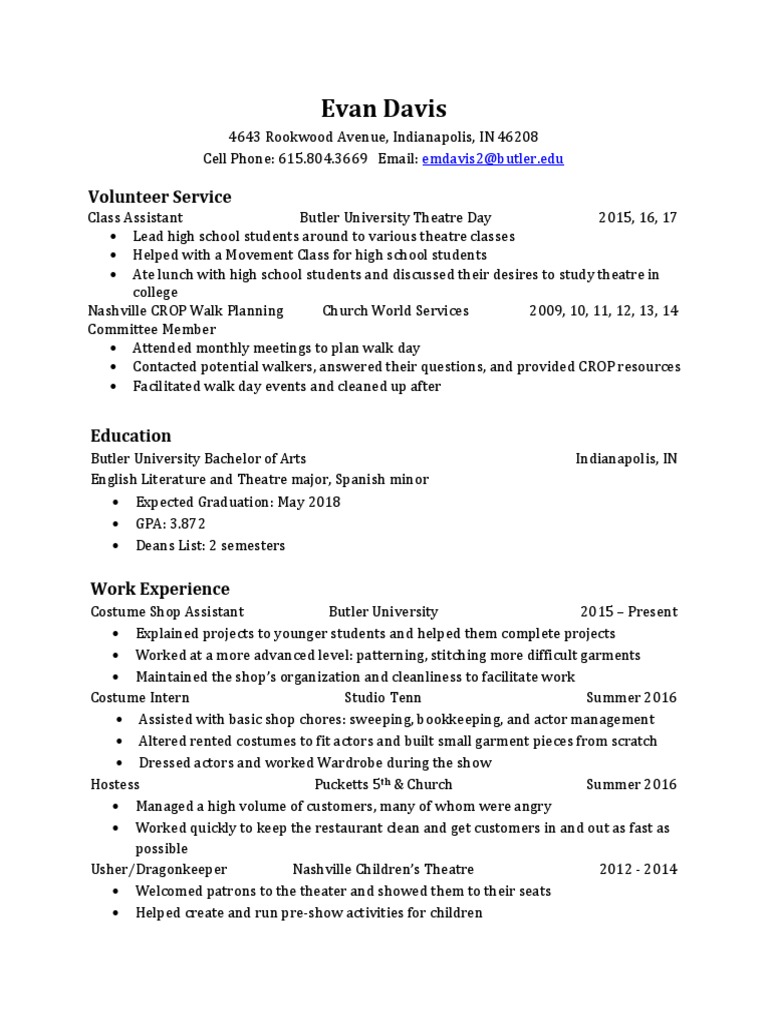 Peacecorps Resume | PDF | Fraternities And Sororities | Students