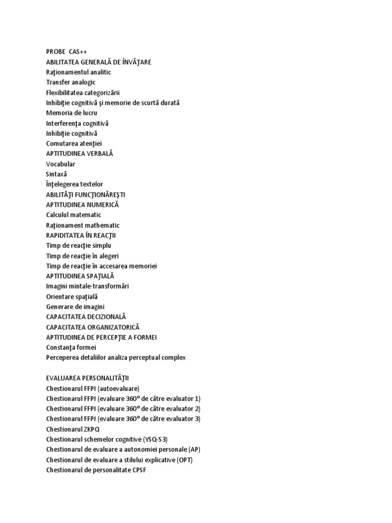 Probe Cas++ de Pe CD | PDF