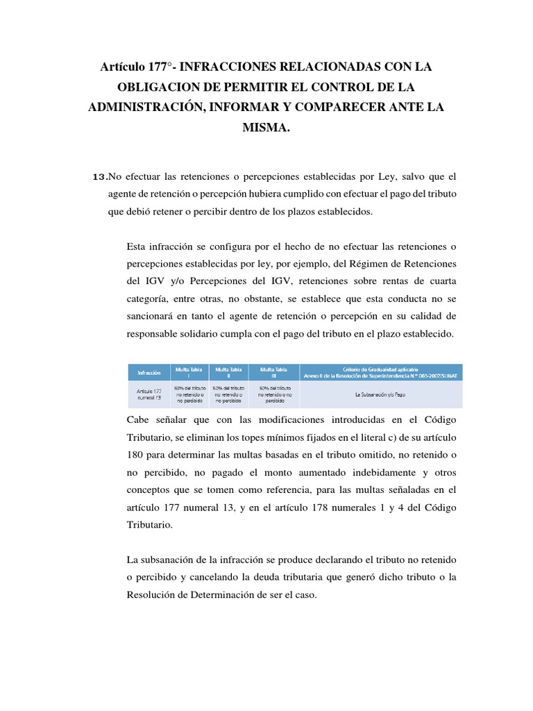 Artículo 177 | PDF | Pagos | Impuestos