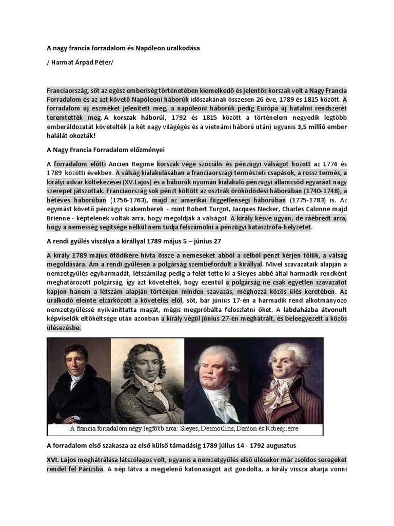 A Francia Forradalom | PDF