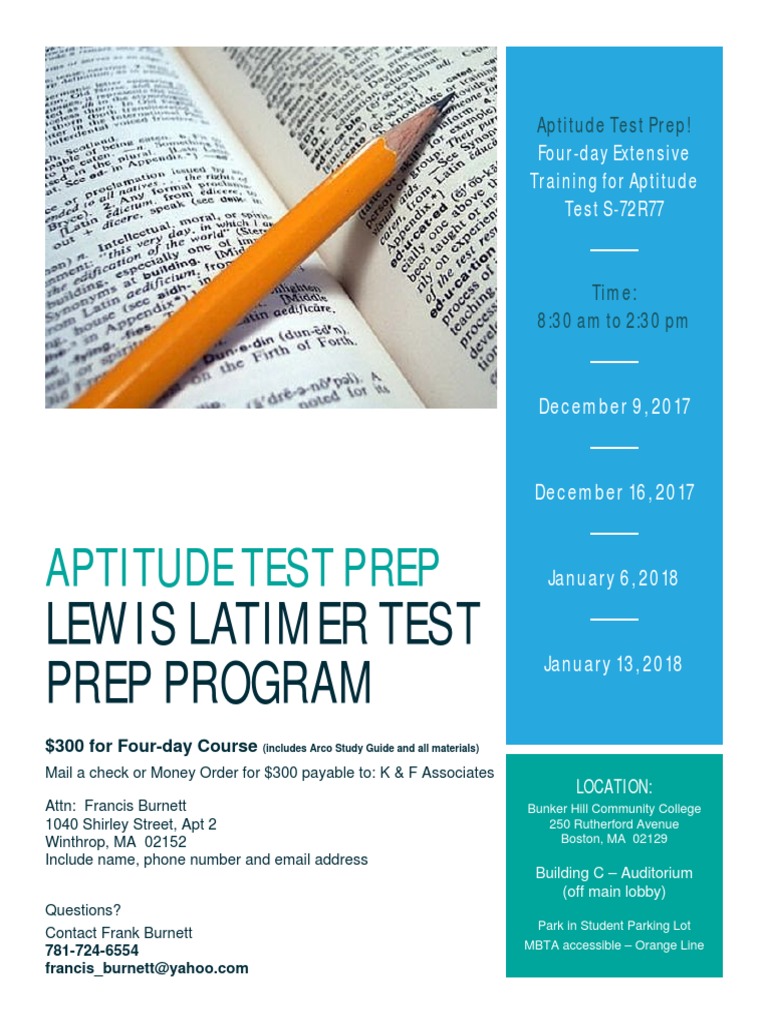 Test Prep Flyer 2017 | PDF | Email | Network Service