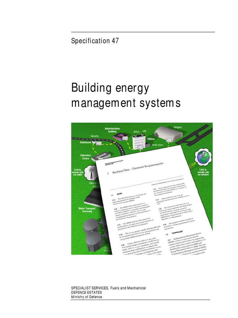 Building Energy Management Systems | PDF | Specification (Technical ...