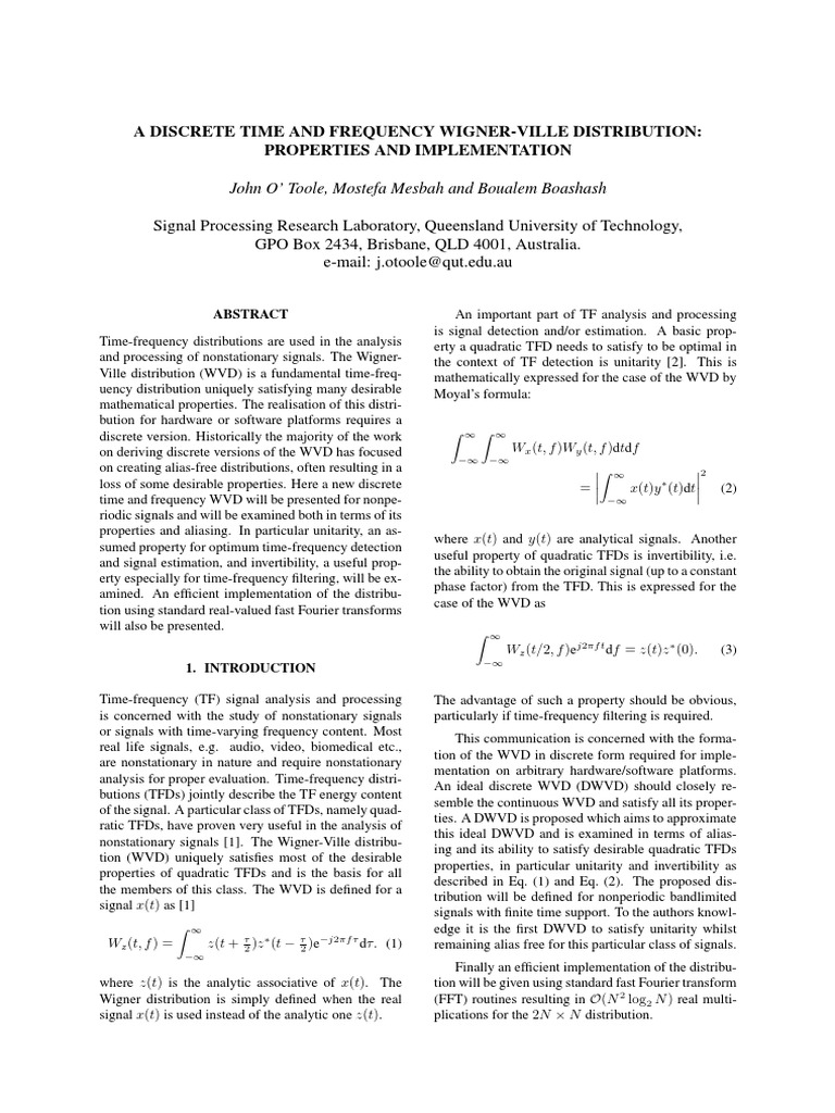 Propriedades Marginais Proof | PDF | Discrete Fourier Transform | Fast ...