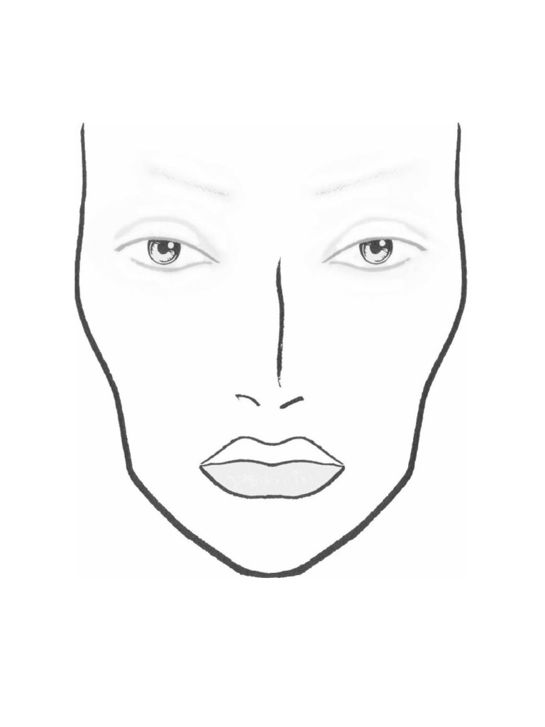Face Charts Imprimir | PDF