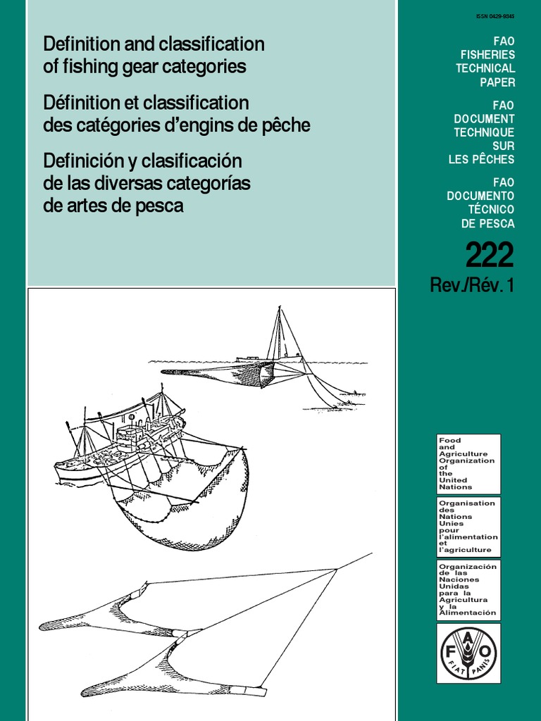 Definition and Classification of Fishing Gear Categories | PDF ...