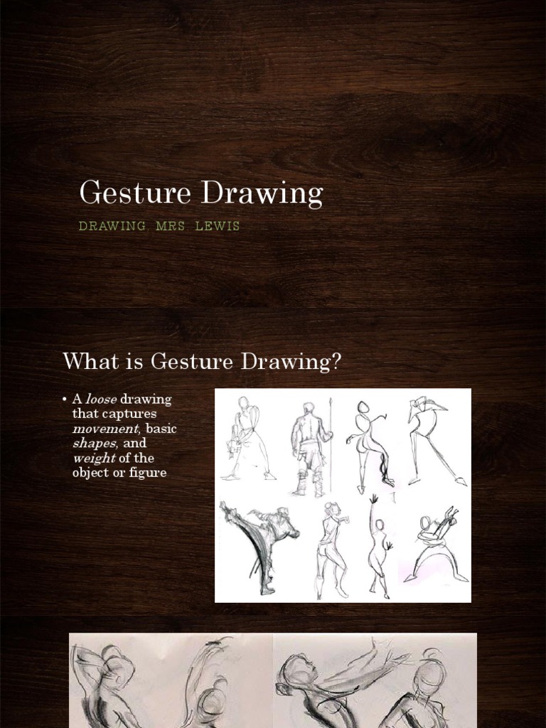 Gesture Drawing Pdf