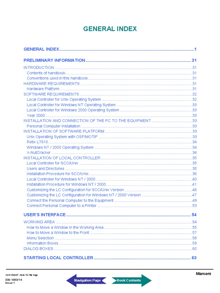 Marconi MSH 86x SLAT Procedures | PDF | Microsoft Windows | Unix