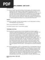 USIT Log and Microdebonding Guide | PDF | Gases | Cement