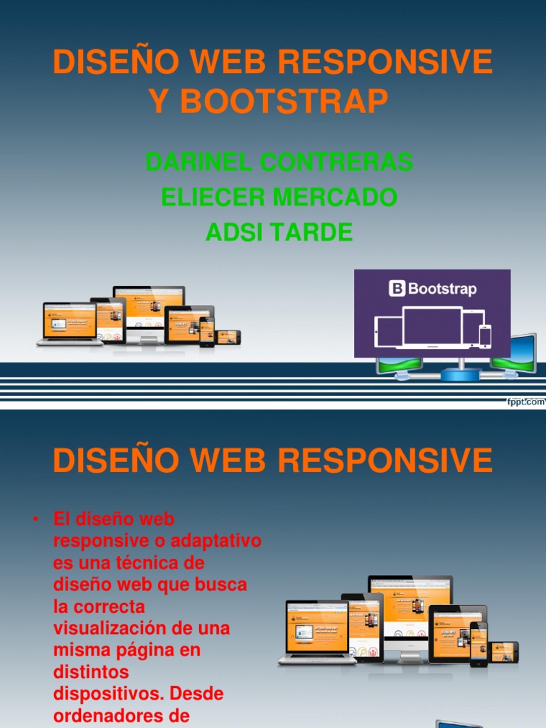 Diseño Web Responsive y Bootstrap | PDF | Bootstrap (marco frontal) | Diseño web