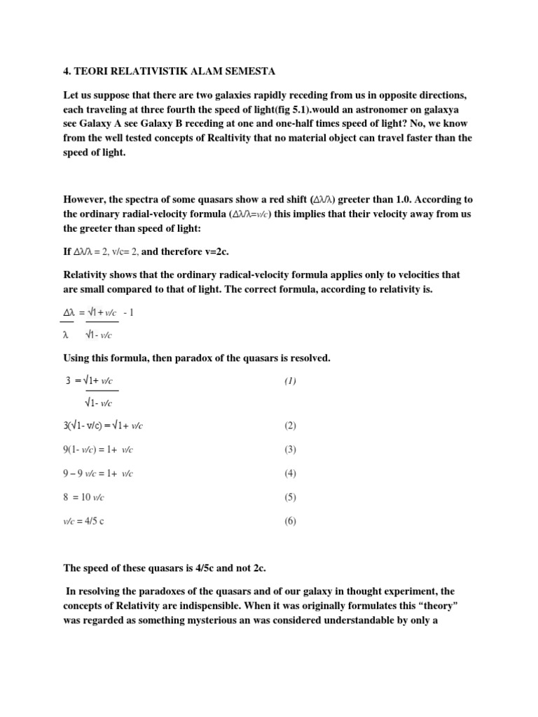 Resolving Paradoxes Through Relativity: How Einstein's Theories Explain ...
