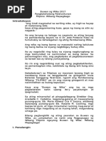 Buwan NG Wika Emcee Script | PDF