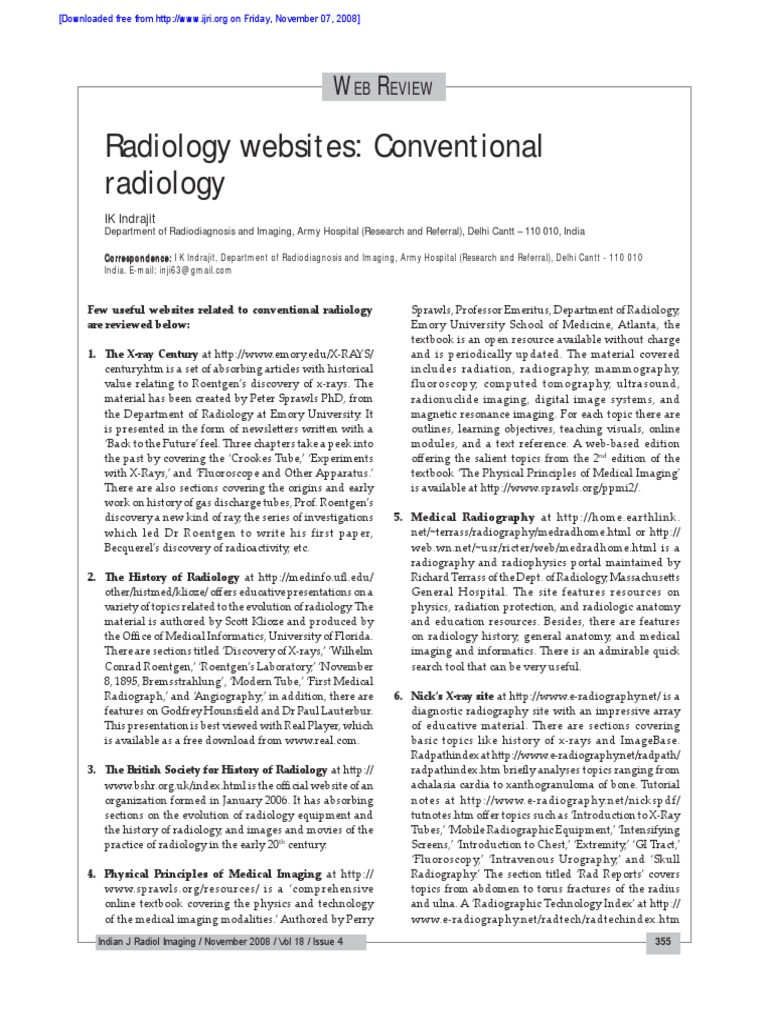Conventional Radiology | PDF | Radiology | Radiography