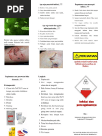 Leaflet Pencegahan Infeksi Nosokomial | PDF