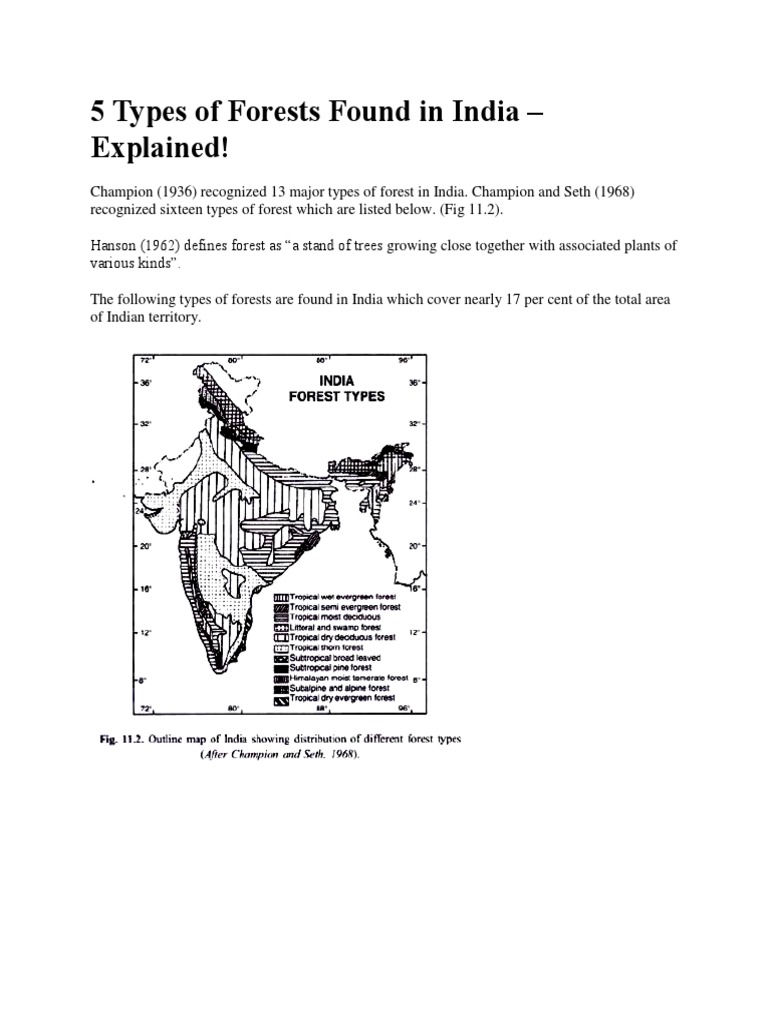 5 Types of Forests Found in India | Mangrove | Forests | Free 30-day ...