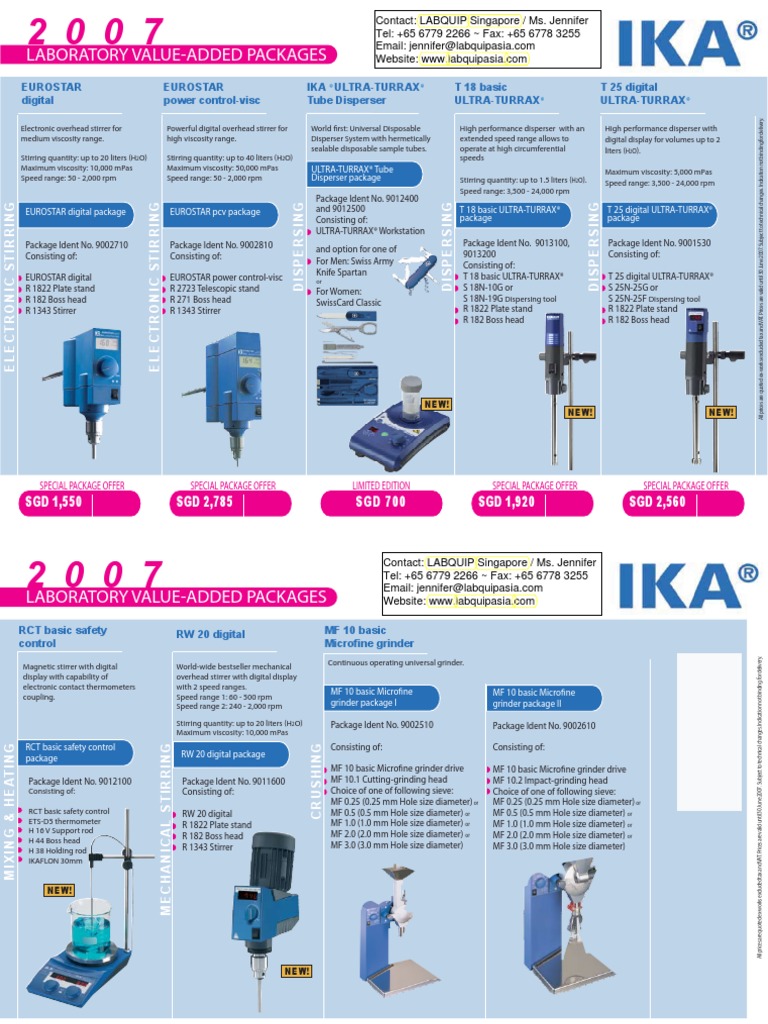 Laboratory Value-Added Packages | PDF | Equipment | Nature