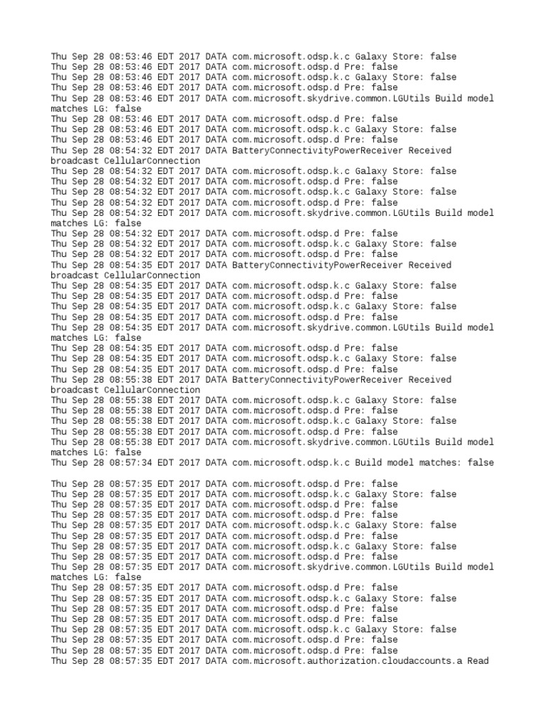 Current Log | PDF | Microsoft | Computing