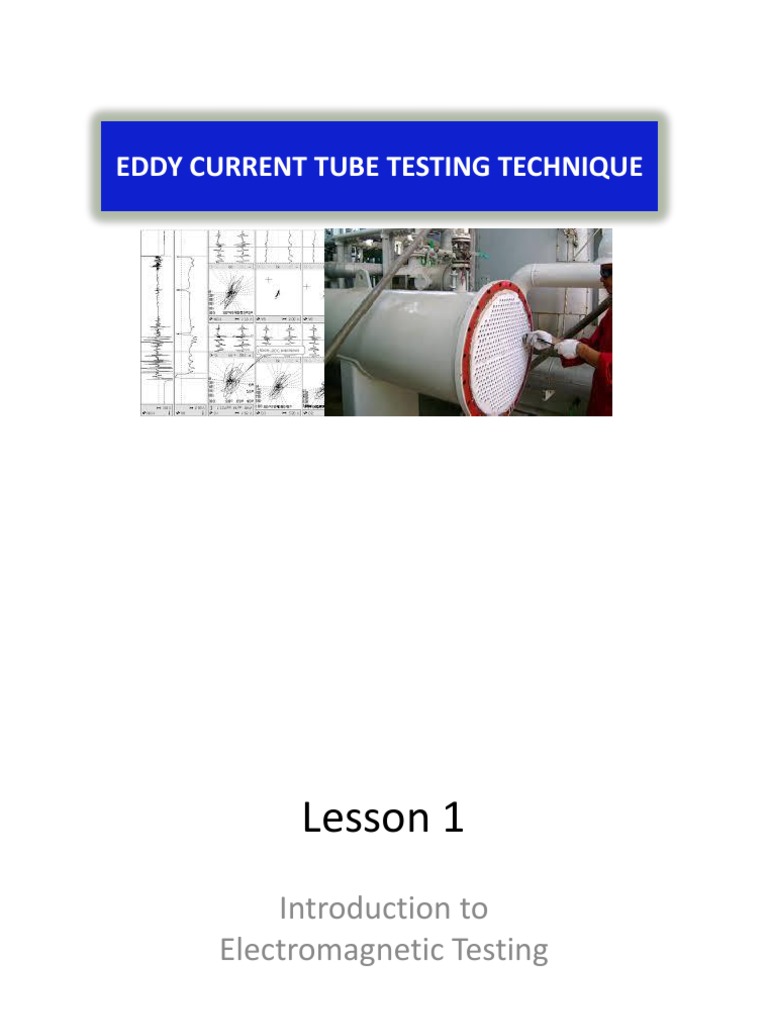 ECT & RFT - Tube Testing | PDF | Electric Current | Inductor