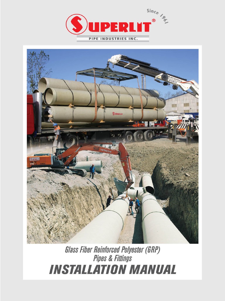 En GRP Pipe Installation Manual | PDF