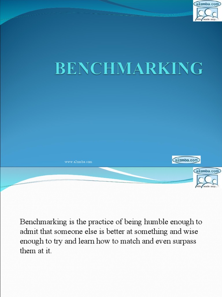 BENCHMARKING | PDF | Benchmarking | Economies