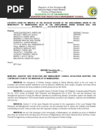 DRRM Fund Utilization | PDF | Emergency Management | Disaster And Accident