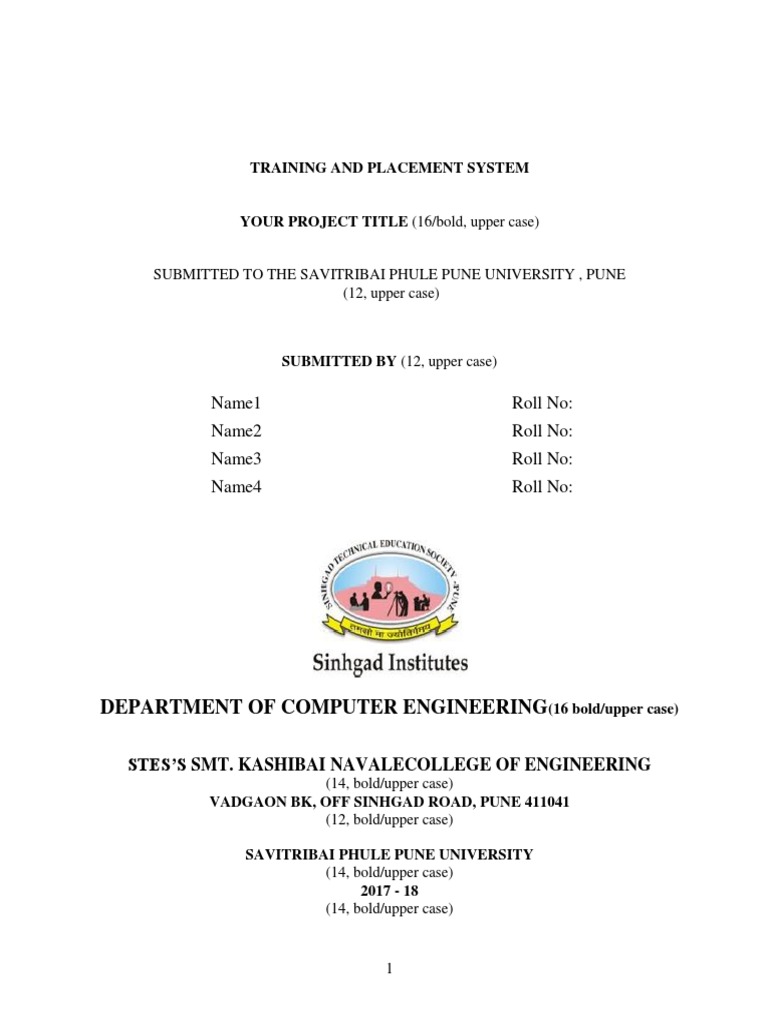 TE DBMSL Project Templet | PDF | Databases | Information Technology Management