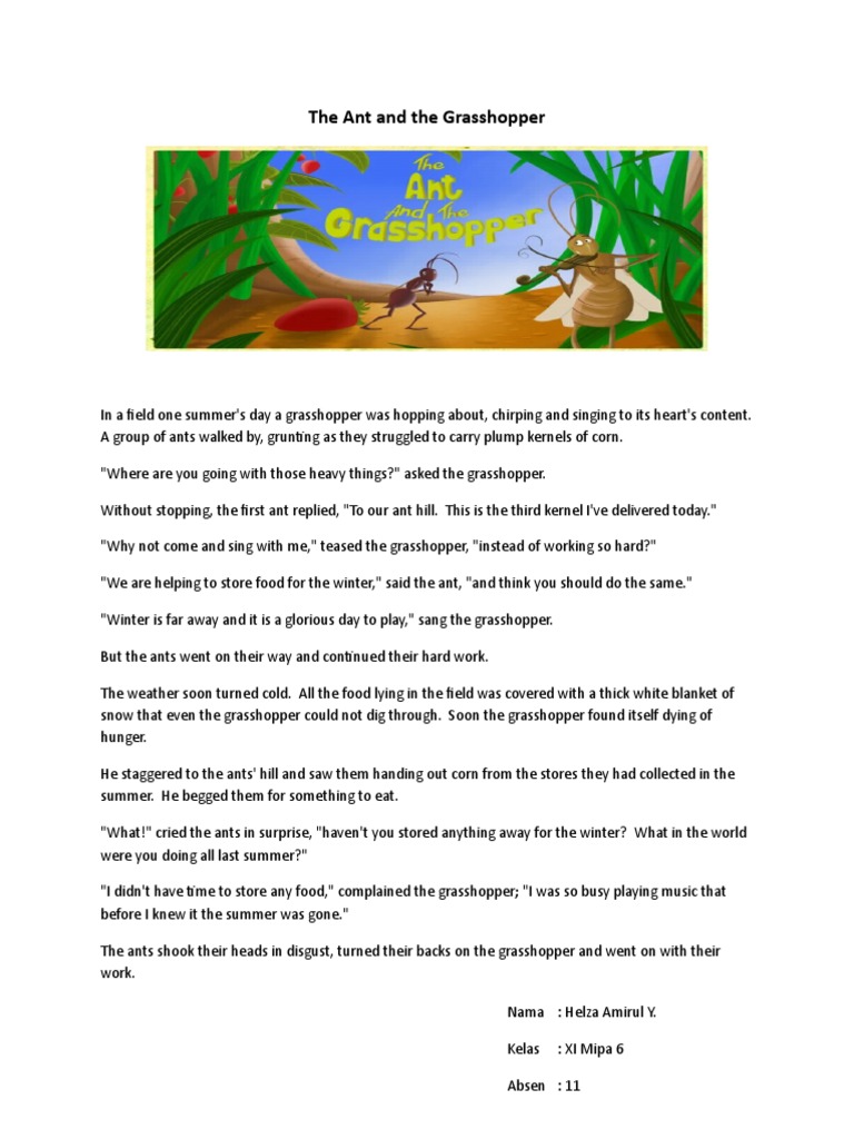 The Ant and The | PDF