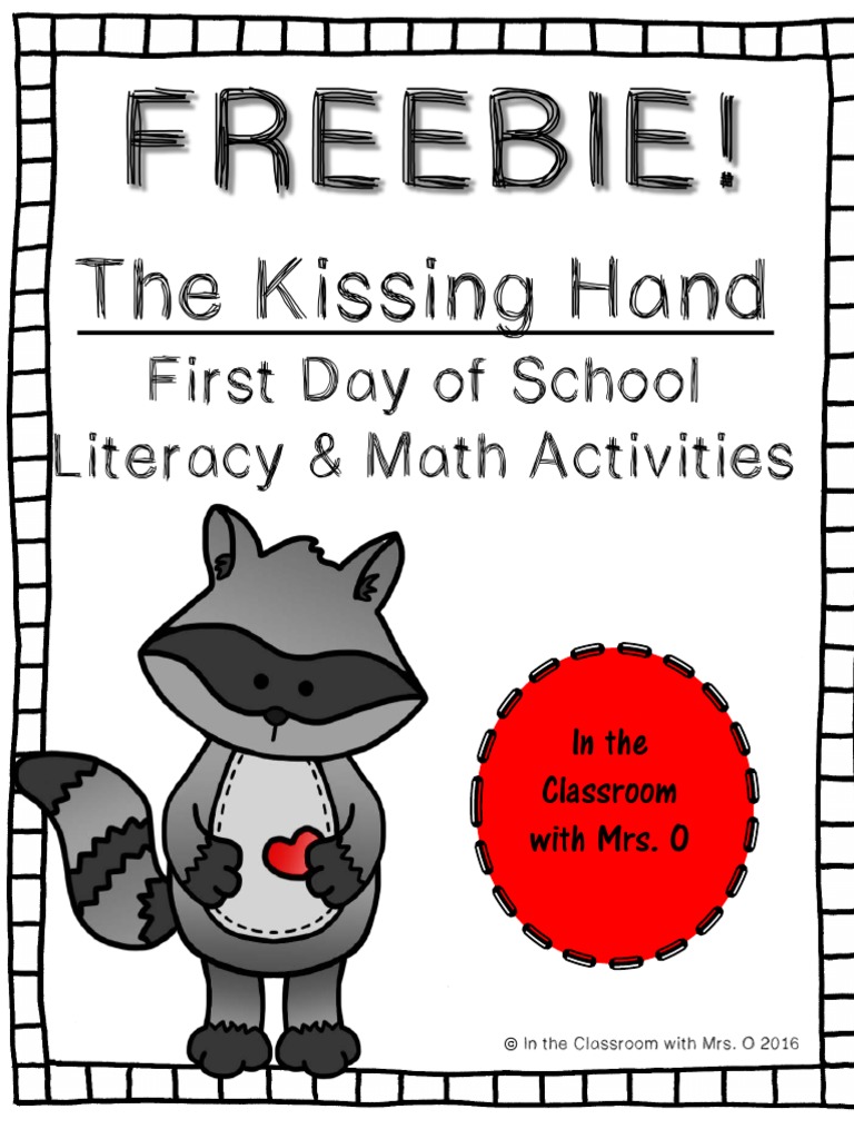 Freebie!: The Kissing Hand | PDF | Communication