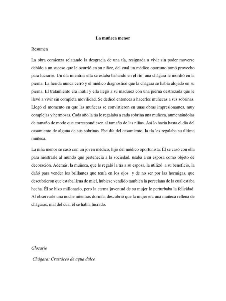 La Muñeca Menor | PDF | Sociología | Sociedad