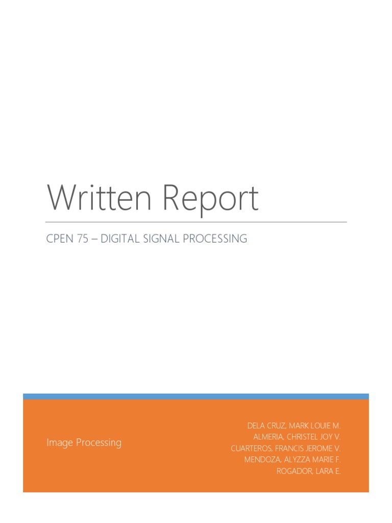 DSP Image Processing | Download Free PDF | Digital Signal Processing ...
