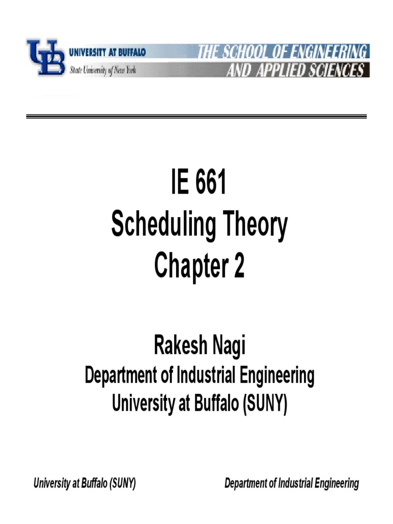 An Introduction to Deterministic Scheduling Models and Key Concepts | PDF | Applied Mathematics ...