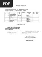 Property Return Slip Template | PDF