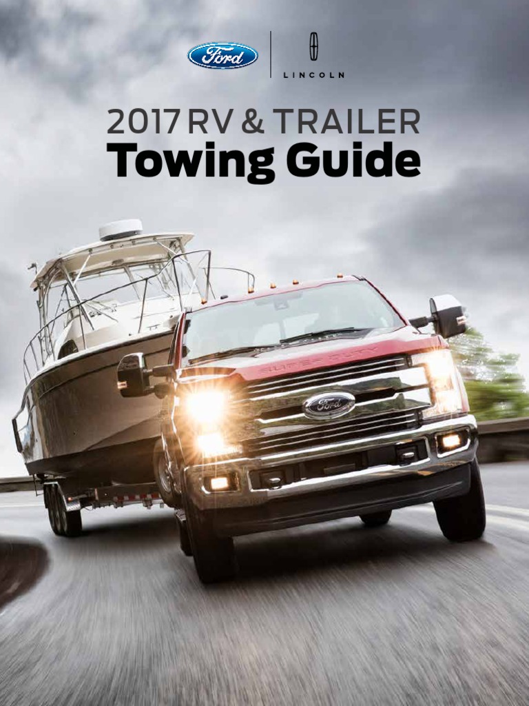 2017 RV Trailer Towing Guide | PDF | Ford F Series | Trailer (Vehicle)