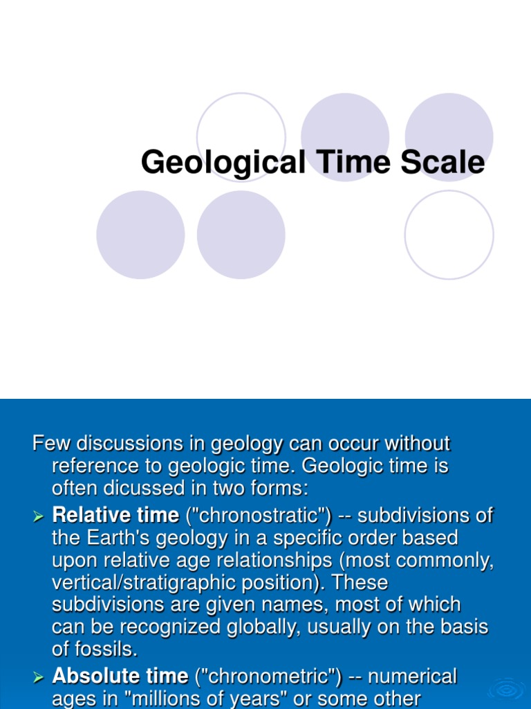 6a.the Age of The Earth | PDF | Earth | Geology
