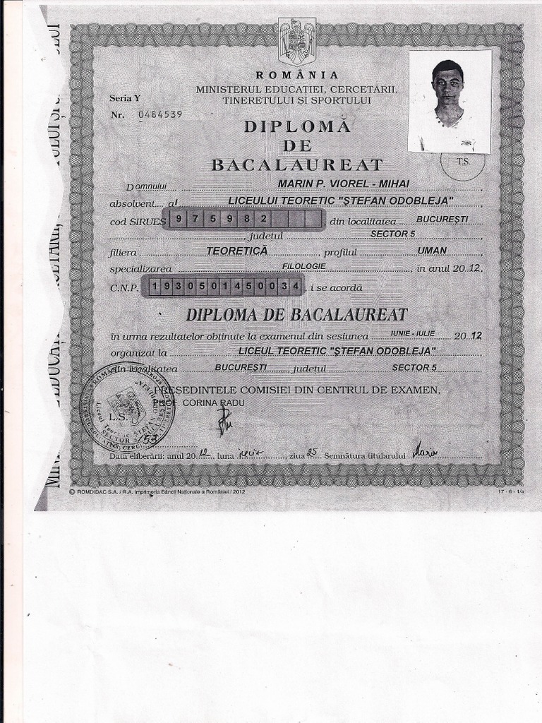 Diploma Bac PDF | PDF