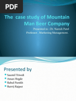 Mountain Man Brewing Company Case Study | PDF | Beer | Brand