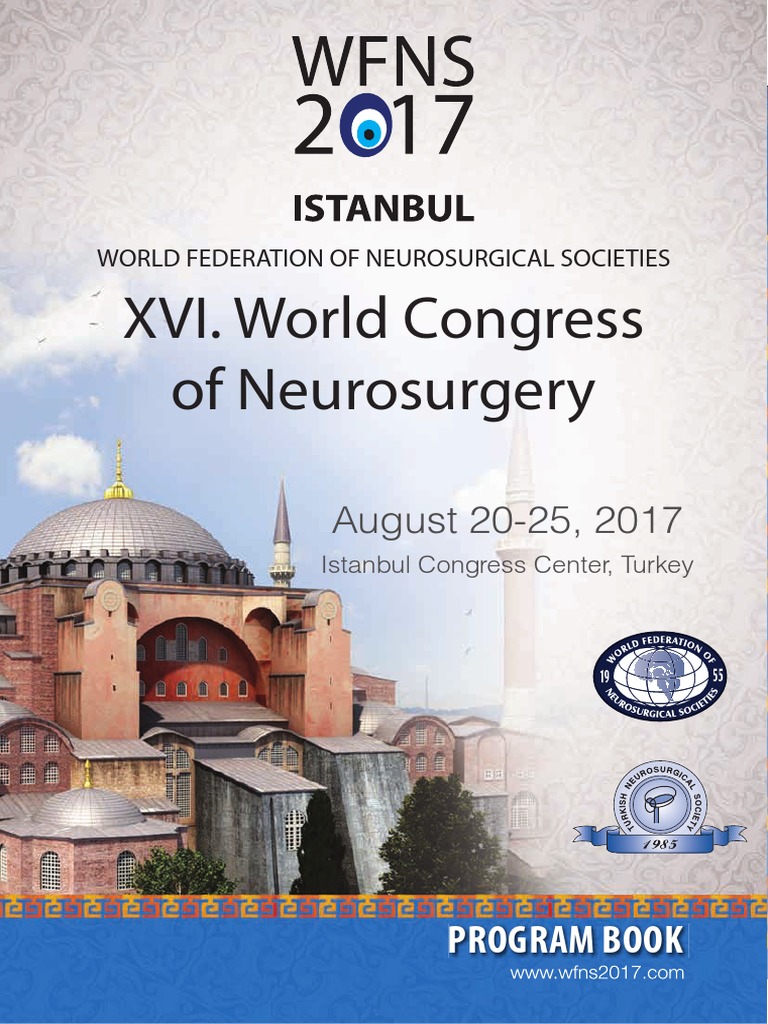 WFNS Program Book | Neurosurgery | Medicine