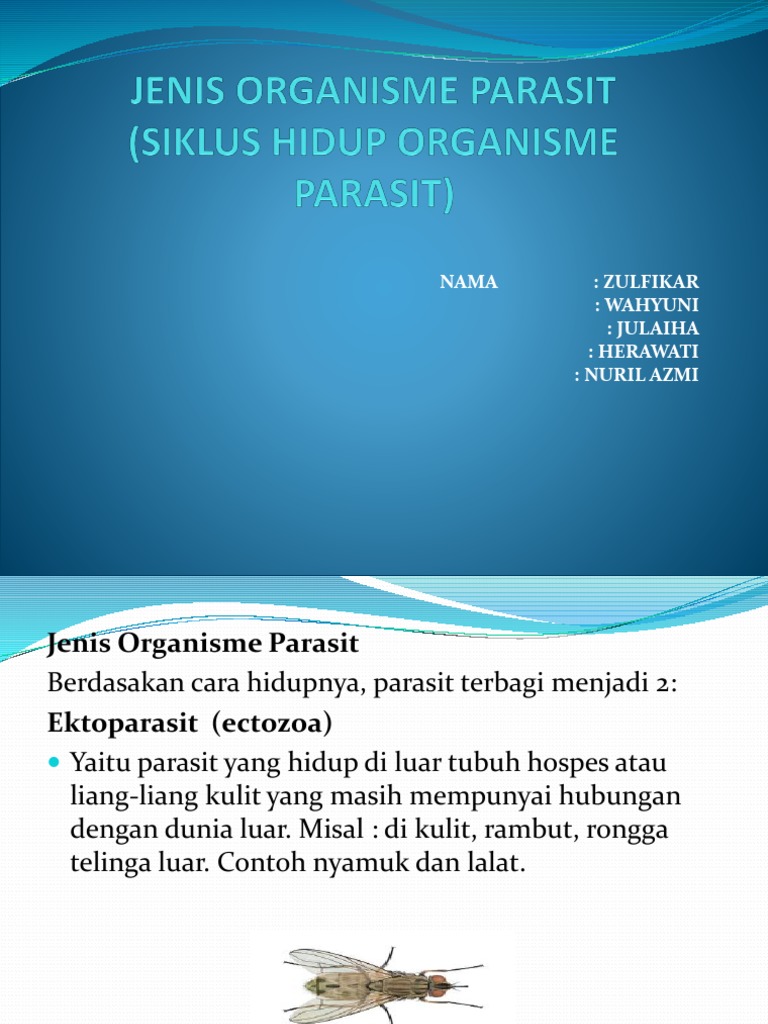 Jenis Organisme Parasit | PDF